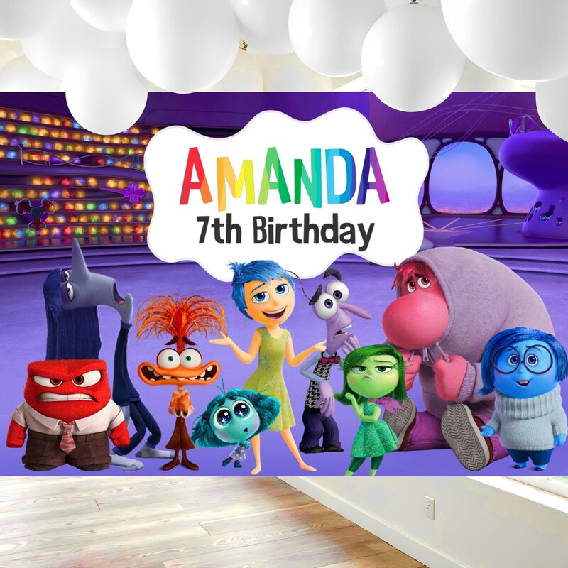 Inside Out Backdrop - Etsy