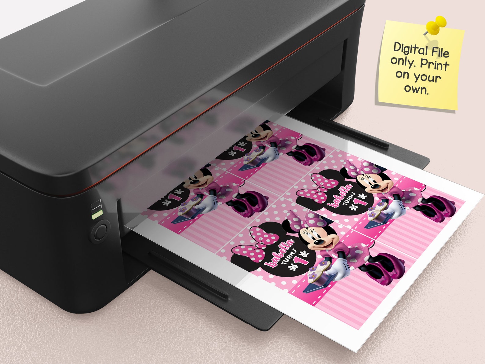 Minnie Mouse Pink Capri Sun Label, Minnie Mouse Pink Kool Aid, Minnie ...