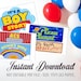 It's a Boy Story Party Sign, It's a Boy Story, Toy Story Party Sign ...