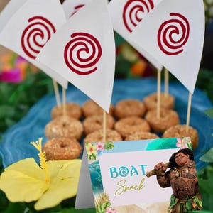 Moana 2 Editable Food Label, Moana 2 Editable Food Label, Moana 2 Party ...