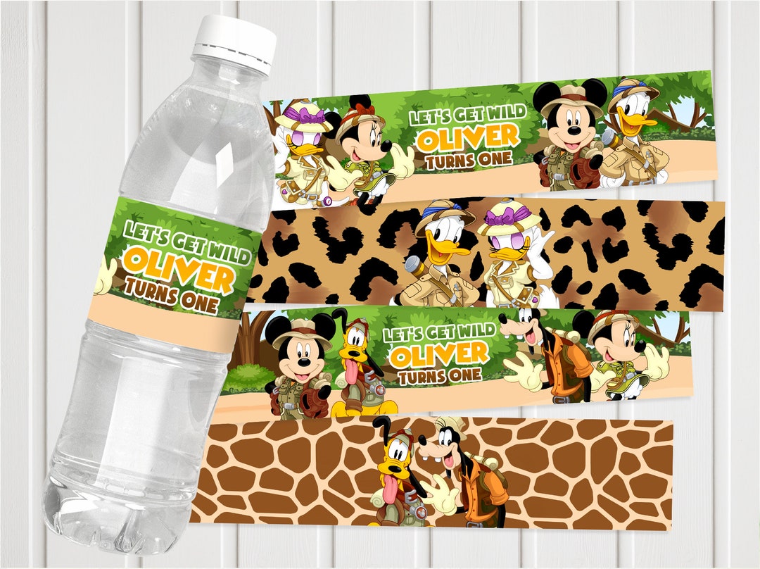 Mouse Safari Bottle Wrapper, Mouse Safari Bottle Wrapper Template ...