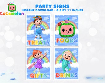 Cocomelon Sign - Etsy Israel