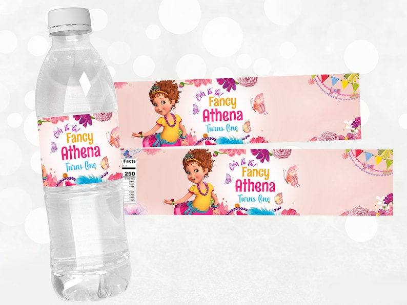 Fancy Nancy Party Favors Template, Fancy Nancy Treats Template, Fancy ...