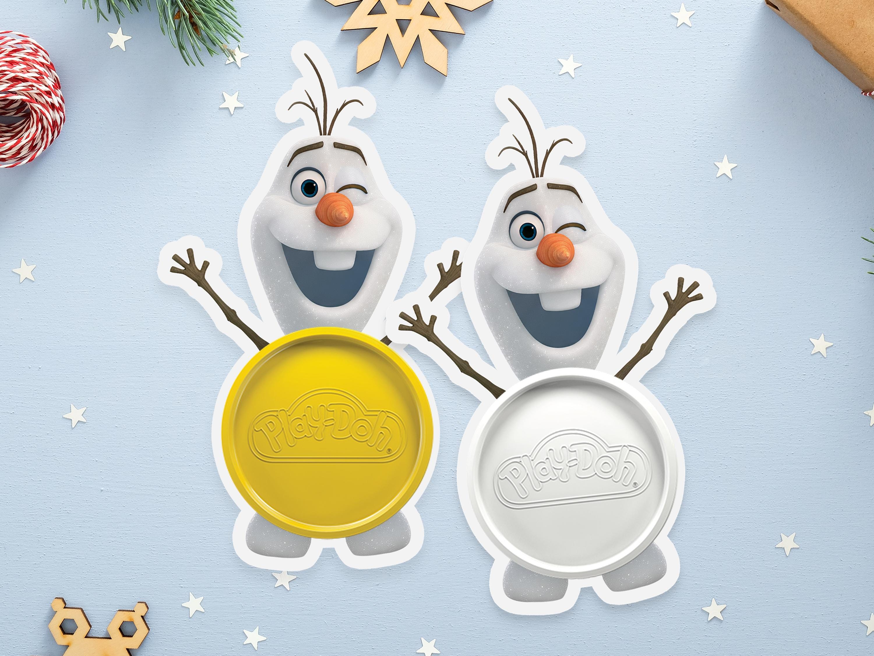 Frozen Play Dough Holder Printables, Olaf Doh, Digital Download 0013 - Etsy