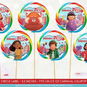 Turning Red Party Package Turning Red Birthday Printables - Etsy