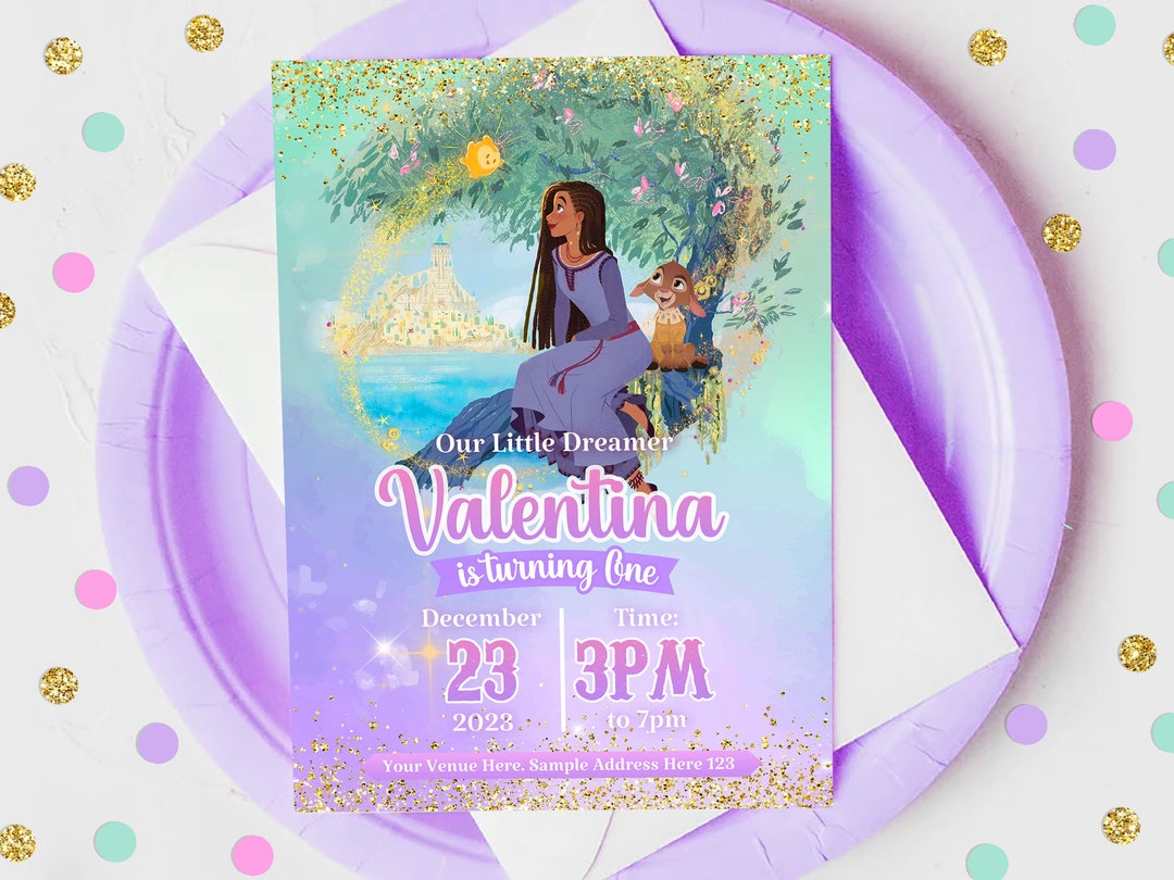 Wish Invitation, Wish E Invites, Wish Invitation Template, Wish Pastel ...