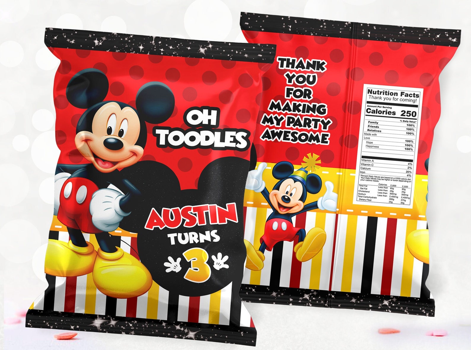 Mouse Chip Bag, Mouse Chip Bag Label, Mouse Chip, Mouse Chip Bag Label ...