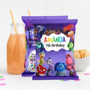 Inside Out Chip Bag Label, Inside Out Chip Bag, Inside Out Chip ...