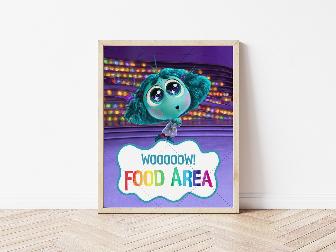 Inside Out Party Sign, Inside Out Party Signage, Inside Out Birthday ...