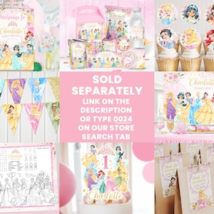 Princess Lollipop Label, Princess Circle Label, Princess Lollipop Label ...