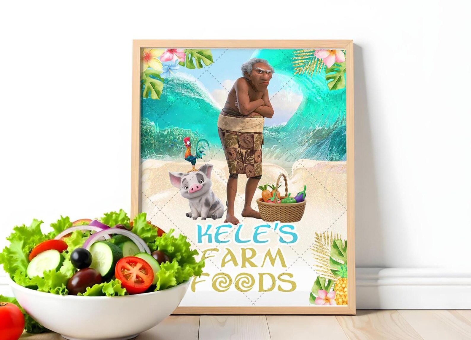 Moana 2 Food Station Signage, Moana 2 Party Signage, Moana 2 Birthday ...