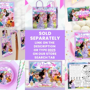 Encanto Isabela Birthday Party Package Encanto Isabela - Etsy