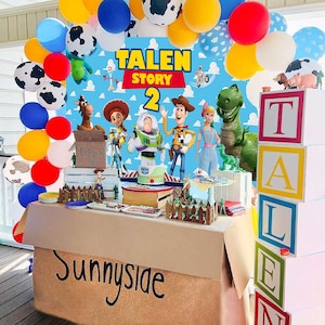 Toy Story Backdrop, Toy Story Banner, Toy Story, DIGITAL FILE ONLY 0016 ...