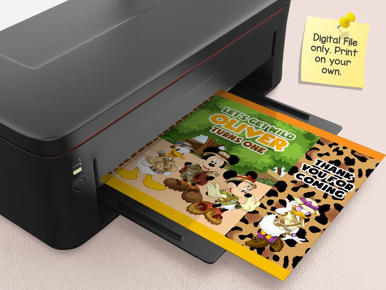 Mouse Safari Chip Bag Label, Mouse Safari Chip Bag, Mouse Safari Chip ...