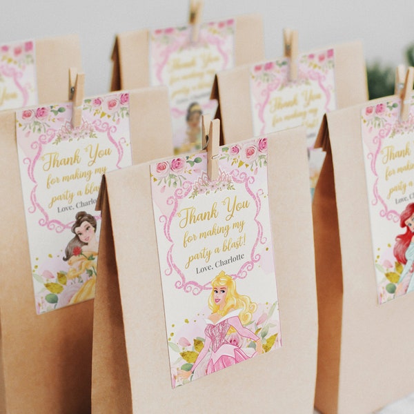 Princess Tags - Etsy