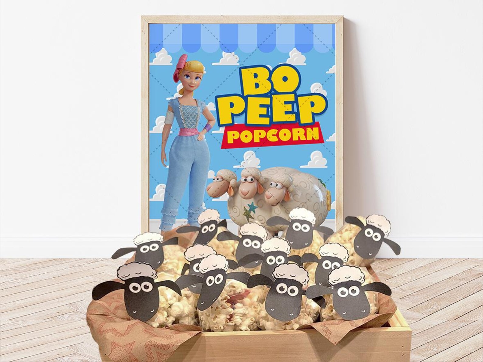 Toy Story Pop Corn Sign, It's a Boy Story Party Sign, Toy Story Party ...