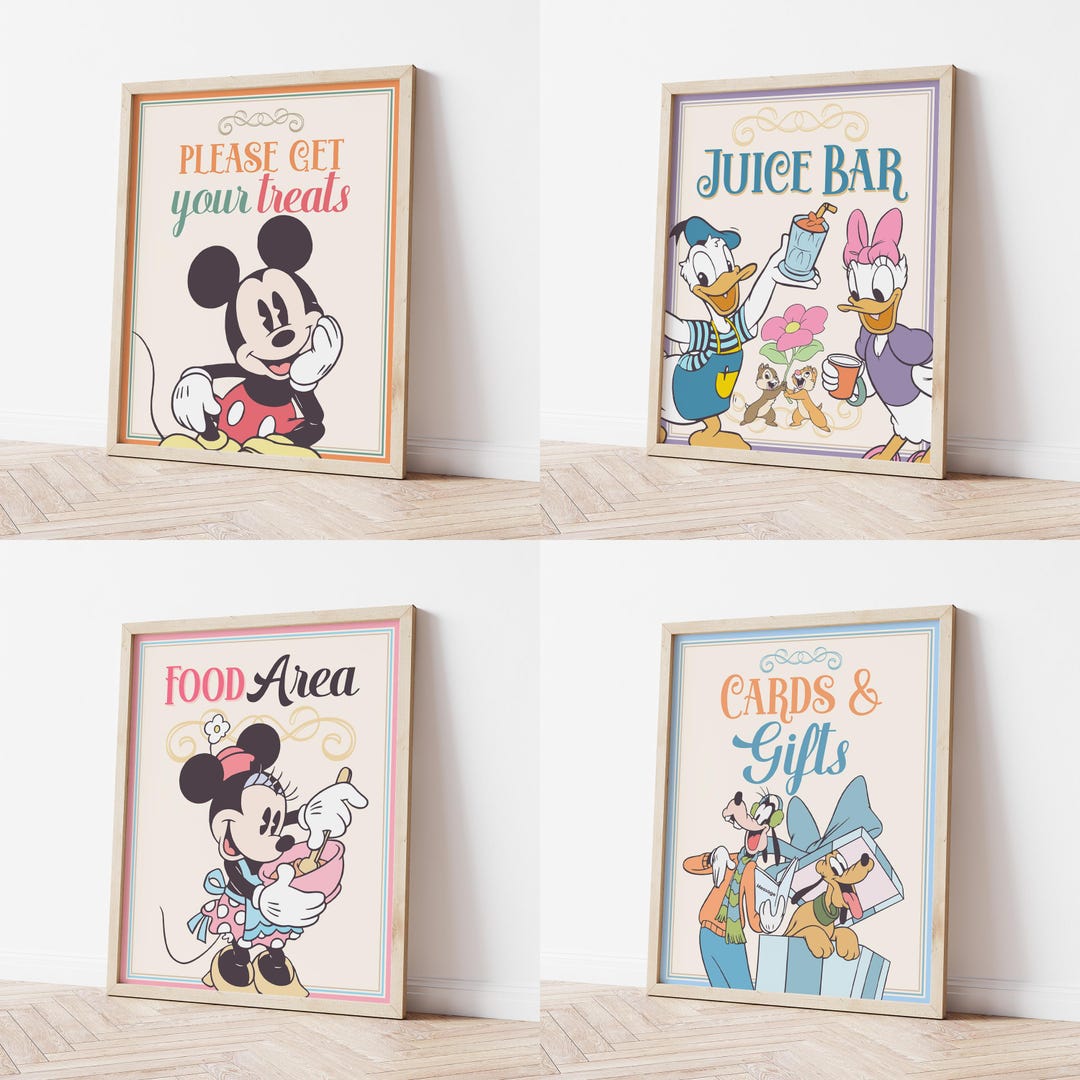 Happiest Birthday Signage, Magical Party Sign, Theme Park Signage ...