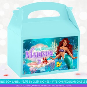 Little Mermaid Ariel African Party Package Little Mermaid - Etsy