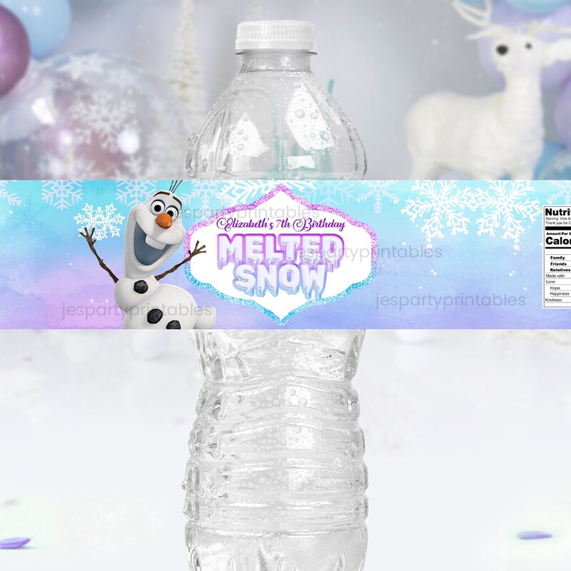 Frozen Labels - Etsy