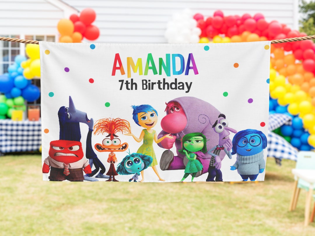 Inside Out Backdrop, Inside Out Editable Backdrop, Inside Out Banner ...