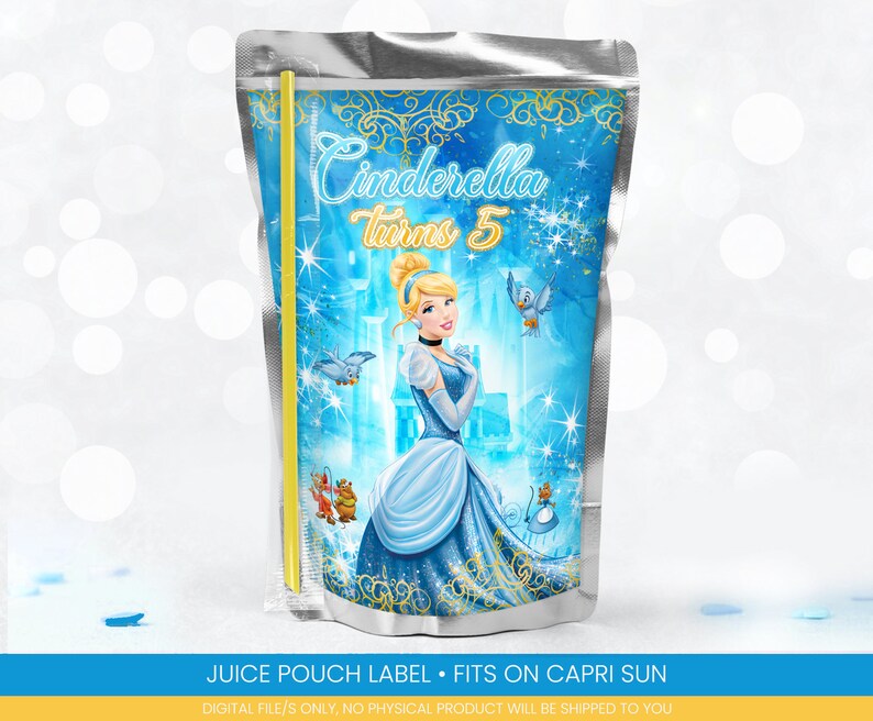 Cinderella Party Package Cinderella Birthday Printables - Etsy