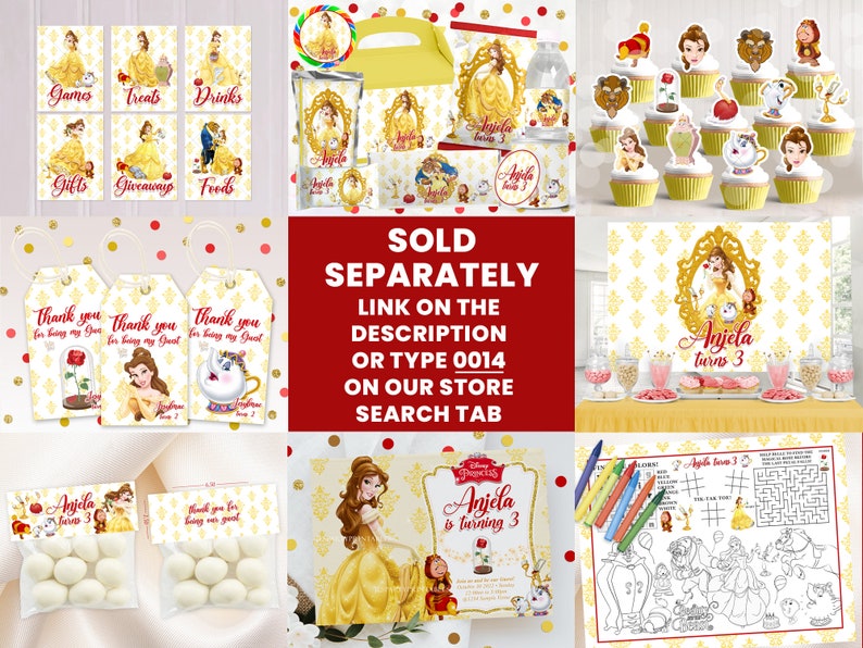 Beauty and the Beast Welcome Banner Beauty and the Beast - Etsy