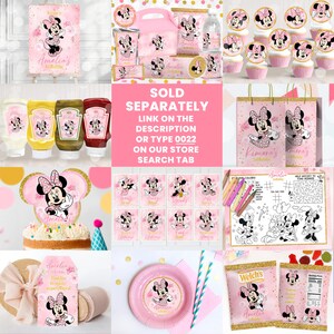 Minnie Mouse Invitation, Minnie Mouse Digital Invitation, Minnie Mouse ...