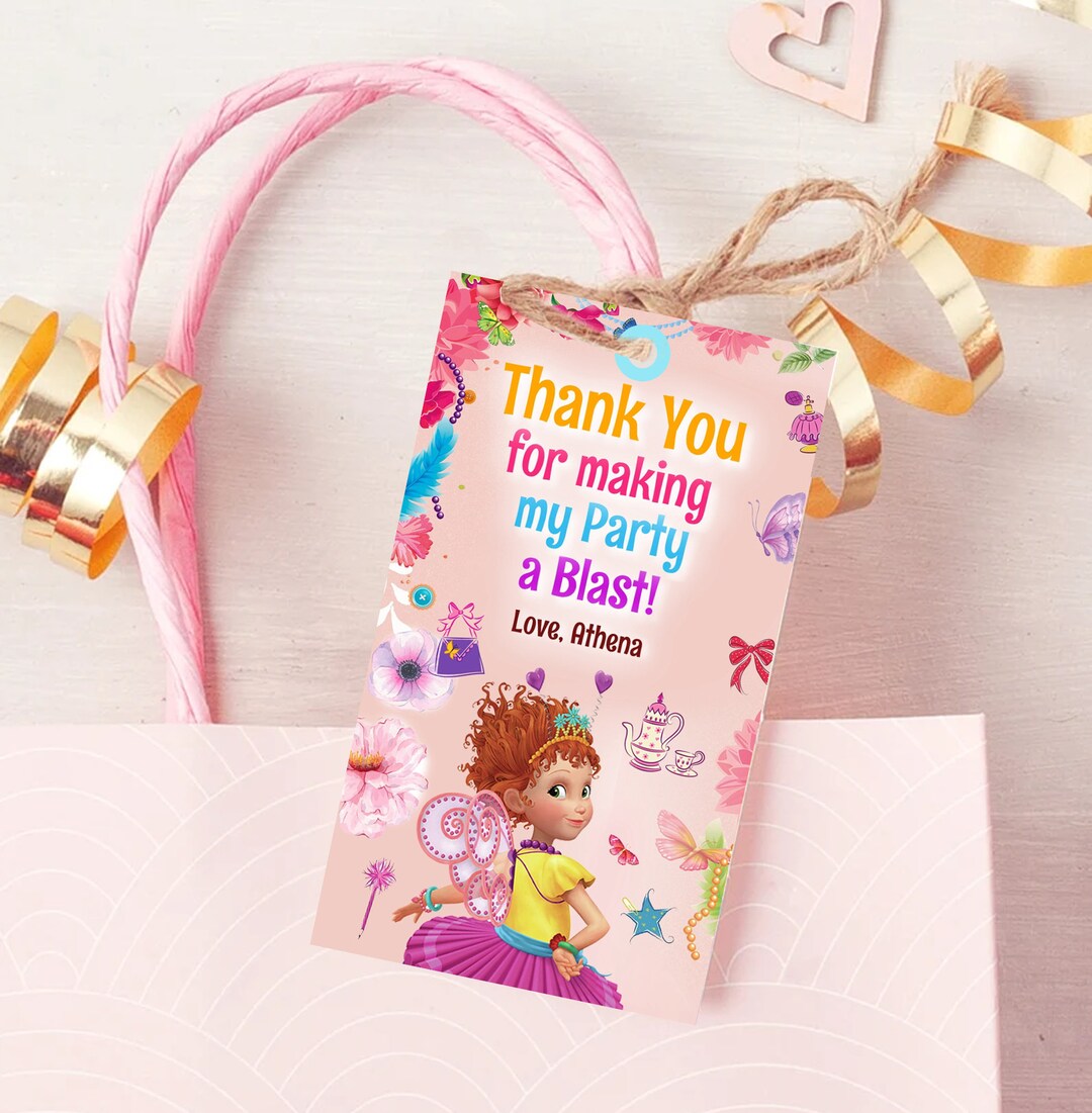 Fancy Nancy Thank You Tags, Fancy Nancy Thank You Tags Label, Fancy ...