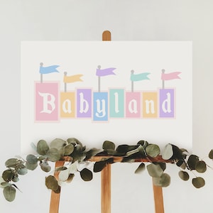 Babyland Backdrop, Babyland Clipart, Babyland Cut Out, Minnie Baby ...