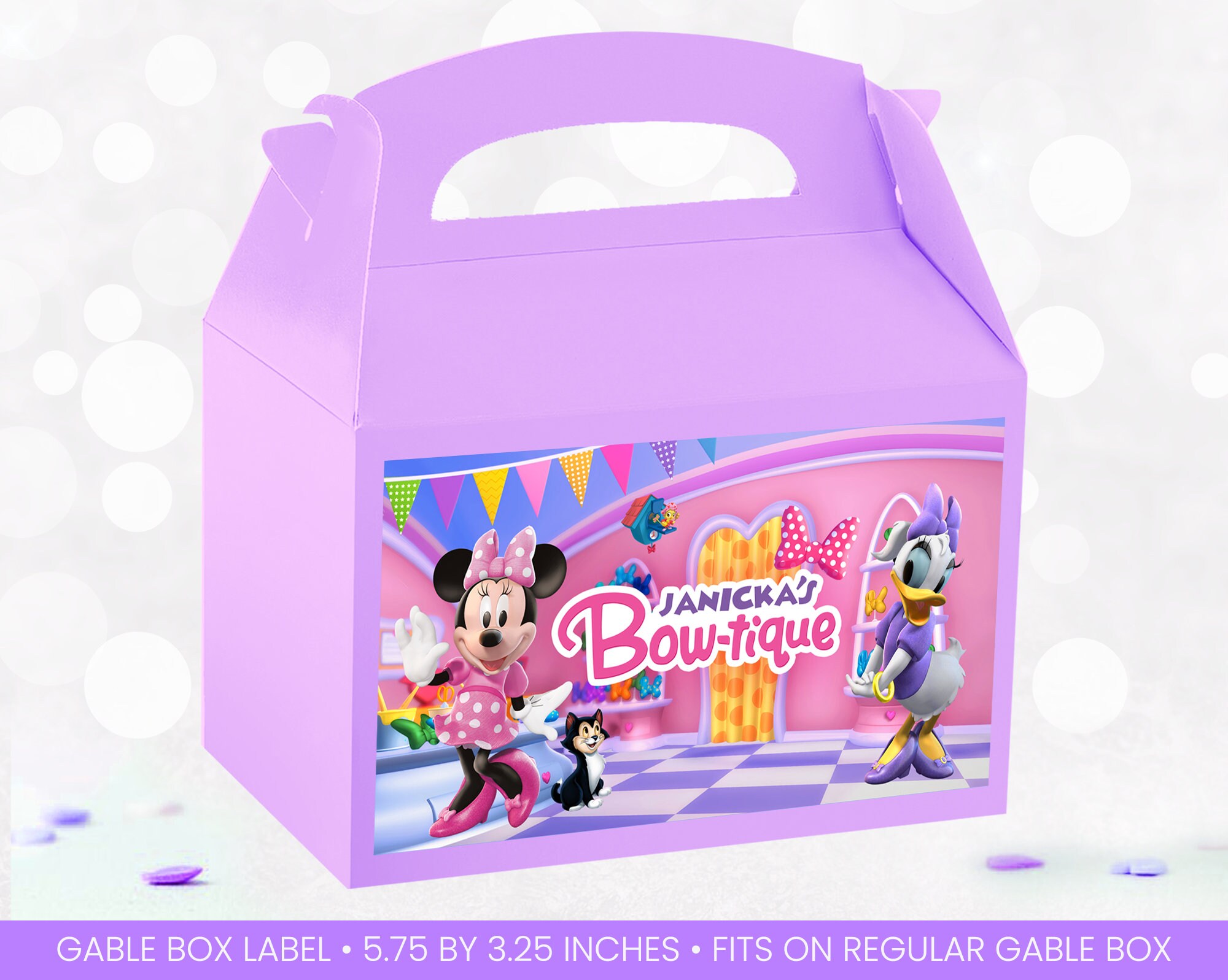 Minnie Mouse Bowtique Party Package Minnie Mouse Birthday - Etsy UK