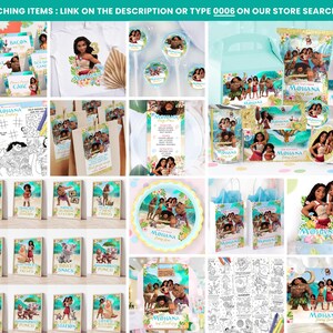 Moana 2 Gift Station Signage, Moana 2 Party Signage, Moana 2 Birthday ...