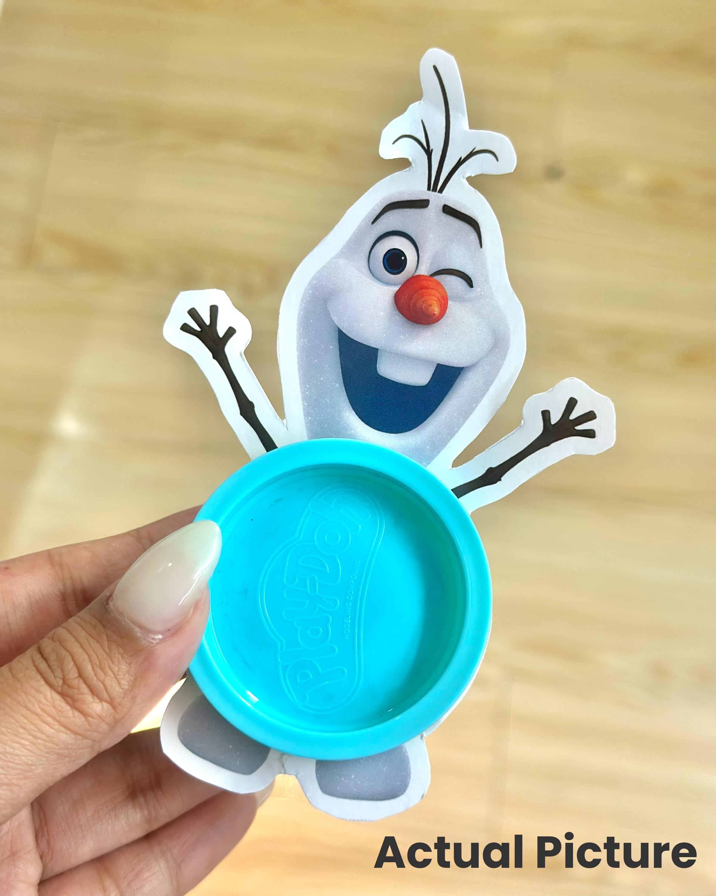 Frozen Play Dough Holder Printables, Olaf Doh, Digital Download 0013 - Etsy