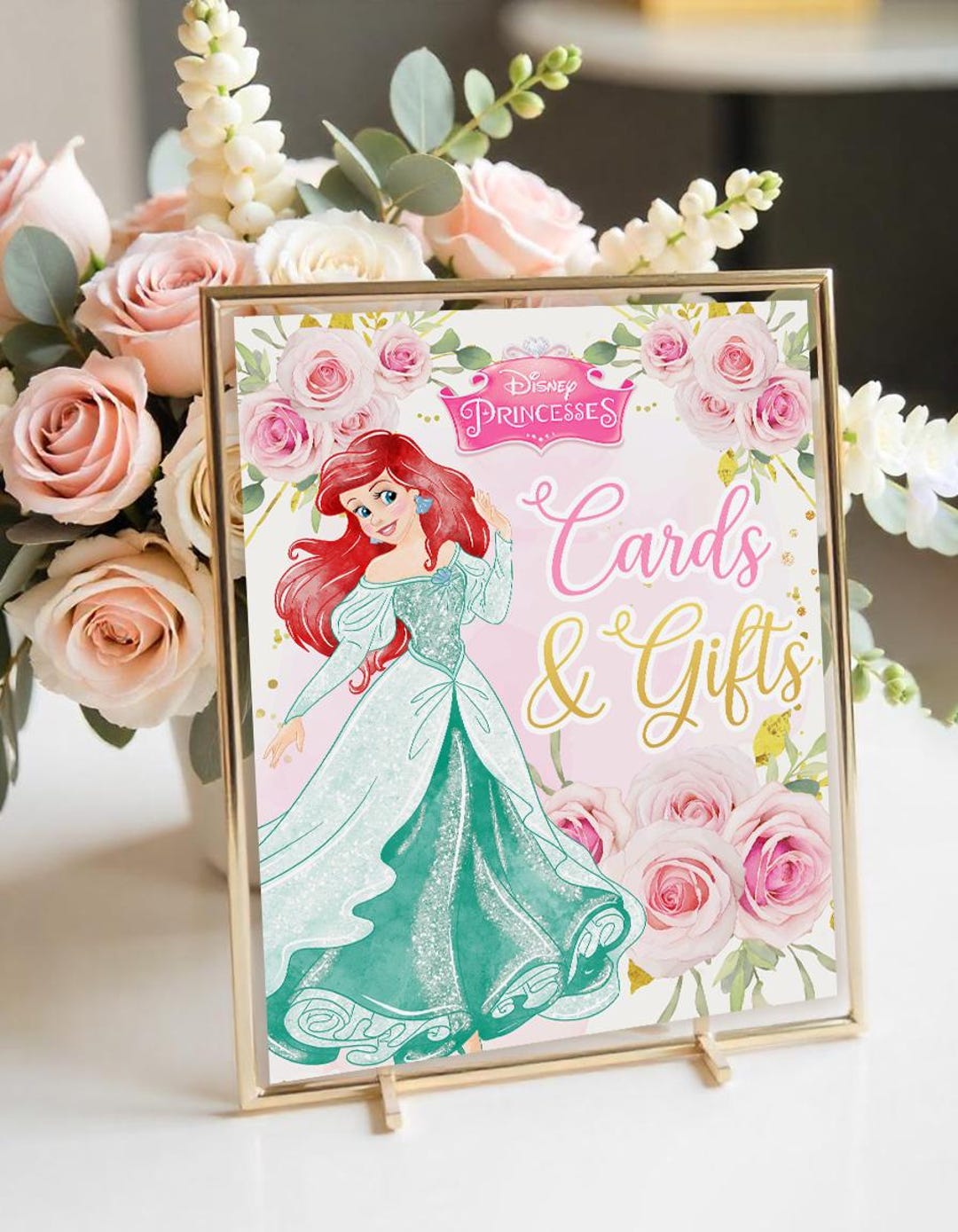 Princess Signage, Princess Gift Signage, Princess Party Cards and Gifts ...