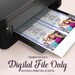 Frozen Menu, Frozen Menu Printable, Frozen, DIGITAL FILE ONLY 0013 - Etsy
