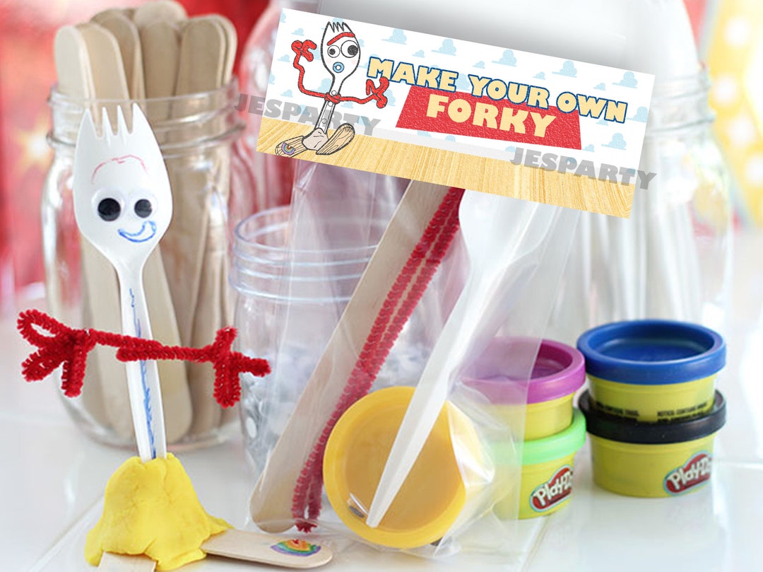 Toy Story Make Your Own Forky, Toy Story Forky, Toy Story Forky Bag ...