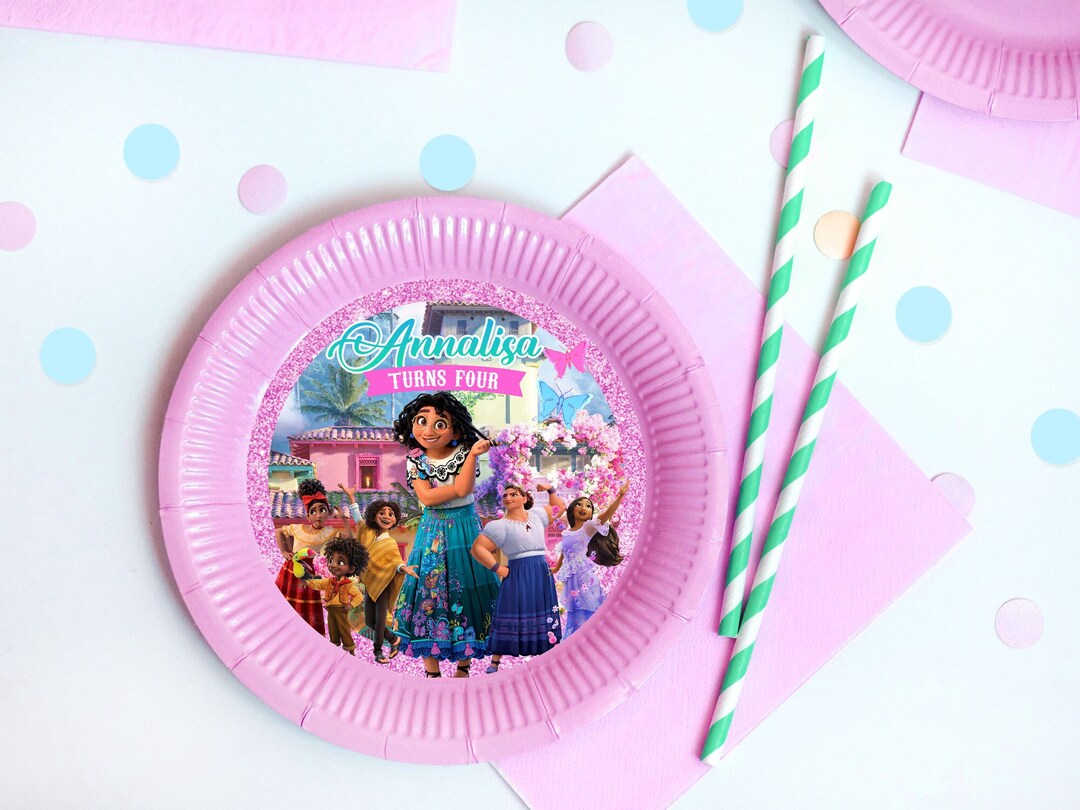 Encanto Mirabel Charger Plate Insert, Encanto Plate Insert, Encanto ...