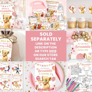 Lion King Nala Cake Topper, Lion King Nala Birthday Cake Topper, Lion ...