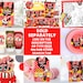 Minnie Mouse Red Backdrop Minnie Mouse Red Banner Minnie - Etsy