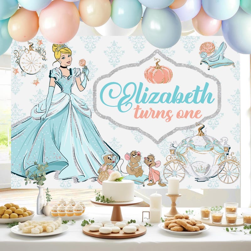 Cinderella Backdrop - Etsy