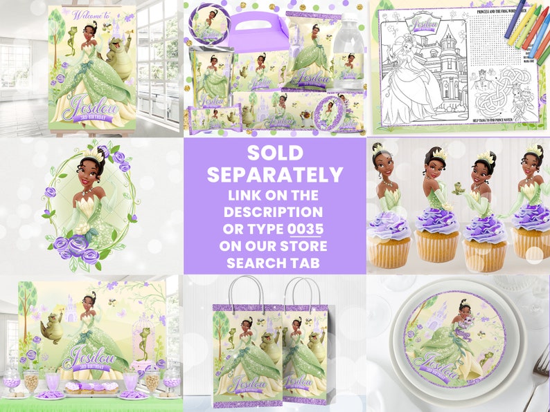 Princess Tiana Thank You Tags Princess Tiana Giveaway Labels - Etsy