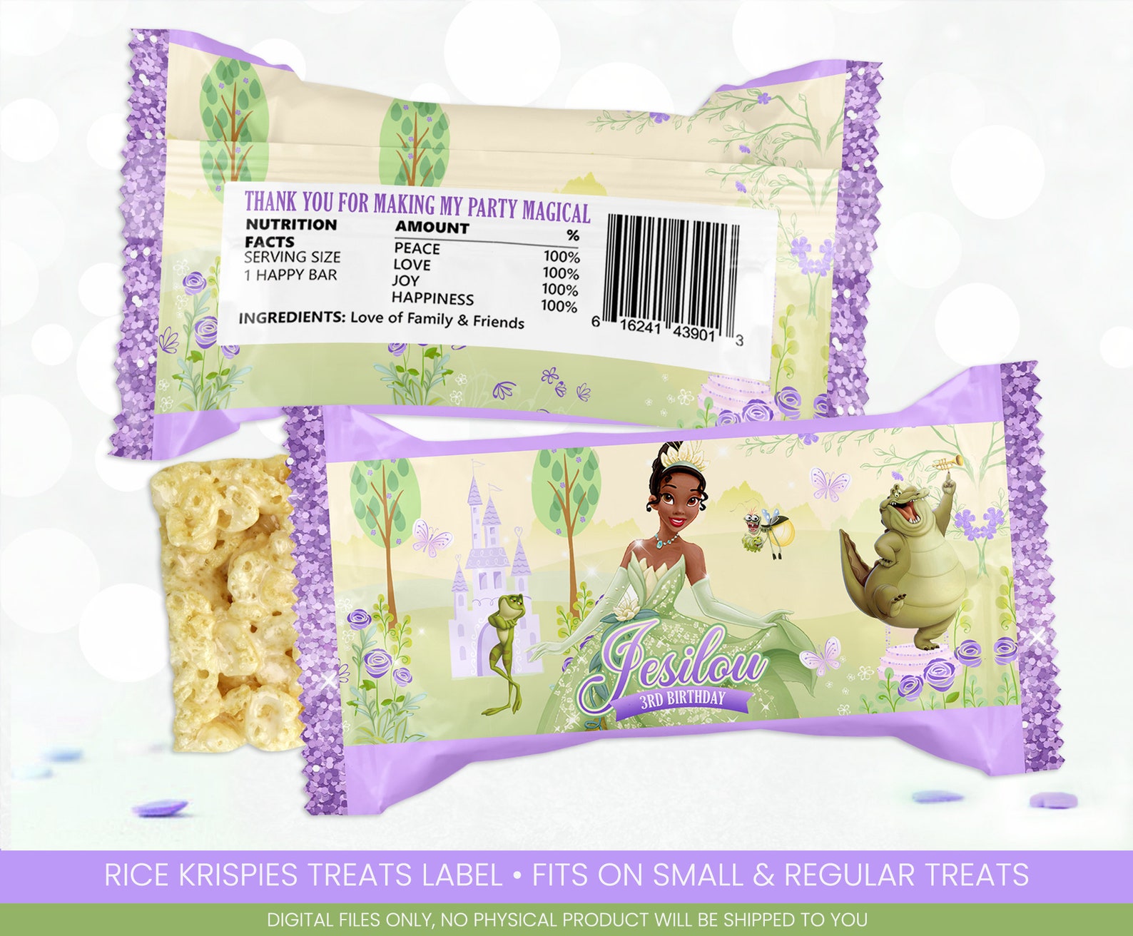 Princess Tiana Party Package Princess Tiana Birthday - Etsy