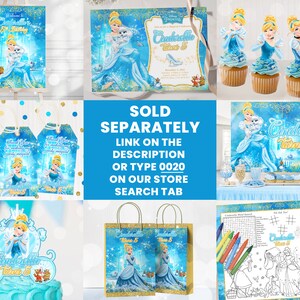 Cinderella Party Package Cinderella Birthday Printables - Etsy