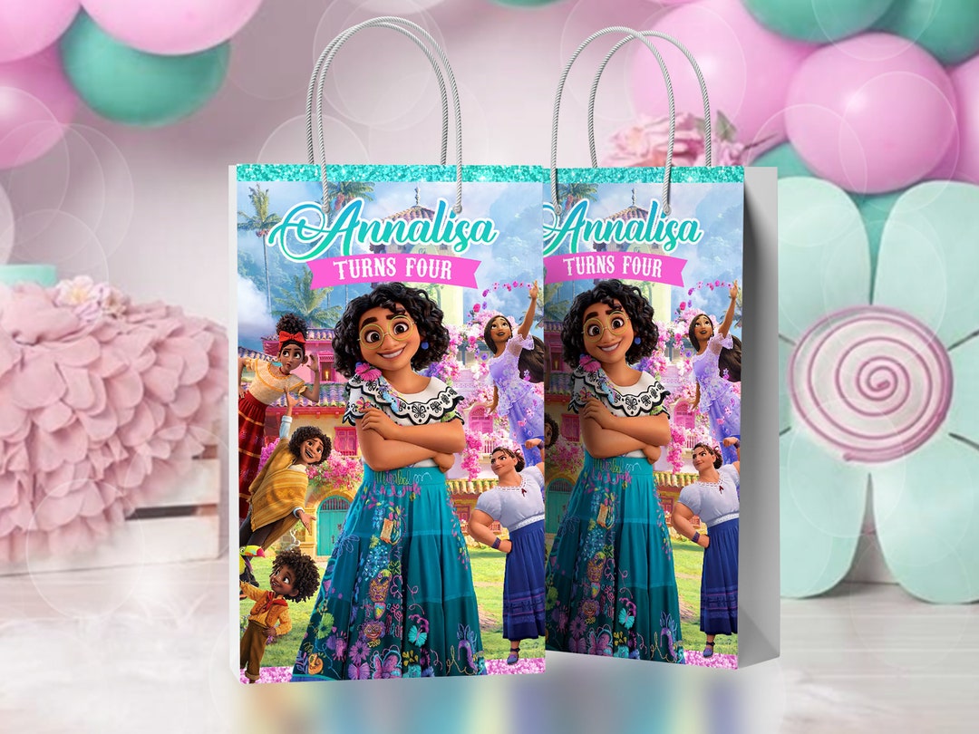 Encanto Treat Bag Label, Encanto Paper Bag Label, Encanto Giveaway ...