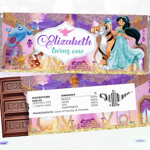 Princess Jasmine Party Package, Princess Jasmine Birthday Printables ...