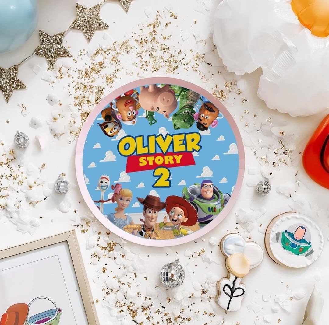 Toy Story Charger Plate Insert, Toy Story Plate Insert, Toy Story ...