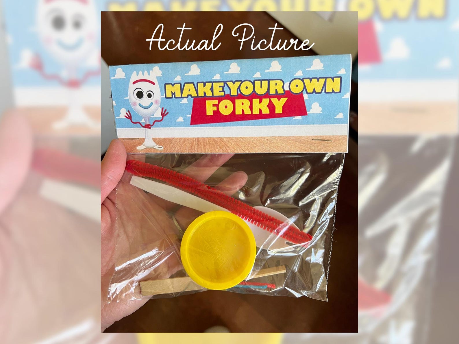 Toy Story Make Your Own Forky, Toy Story Forky, Toy Story Forky Bag ...