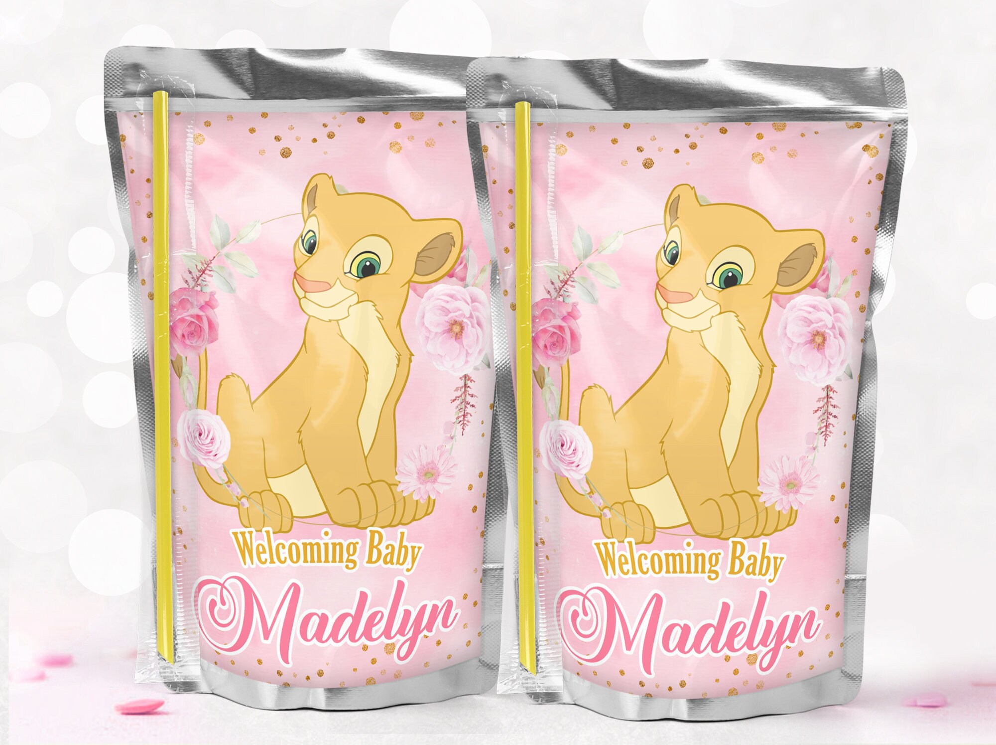 Lion King Nala Baby Shower, Lion King Nala Birthday Printables, Lion ...