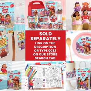 Turning Red Backdrop, Turning Red Banner, Turning Red Printable ...