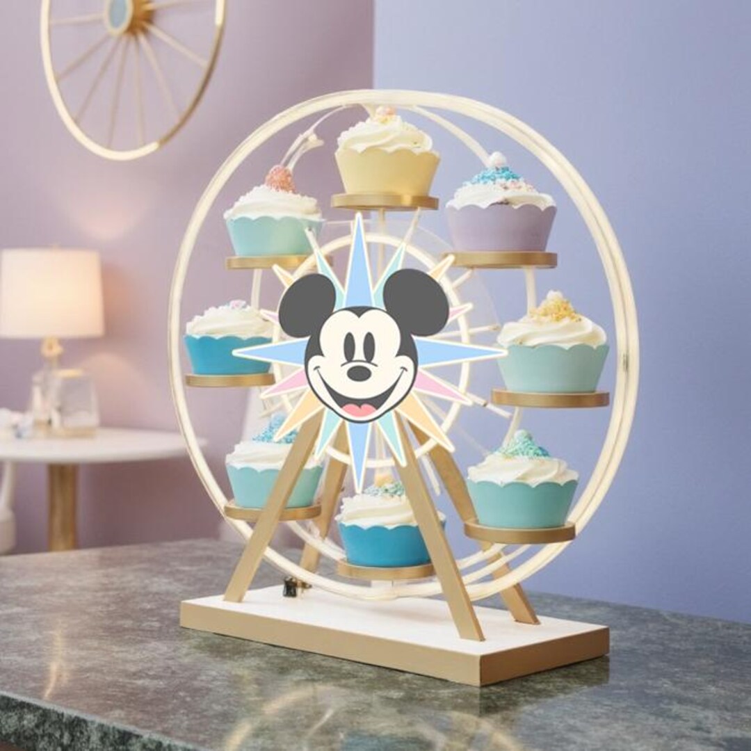 Printable Mickey's Fun Wheel Label, Mickey Birthday, Disneyland Party ...