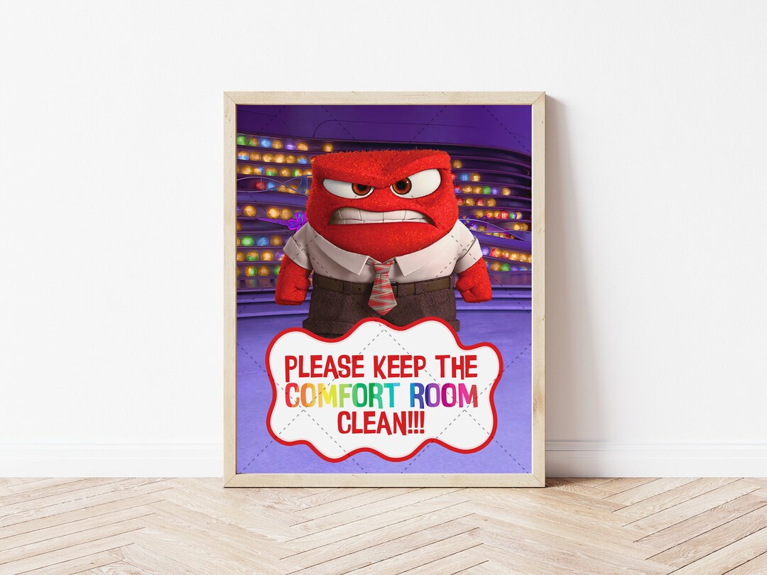 Inside Out Party Sign, Inside Out Party Signage, Inside Out Birthday ...